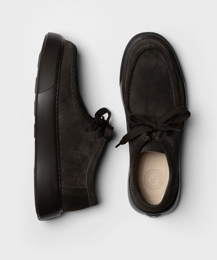 The Fernabee Tonal Dark Brown Suede – REFERENC Studios
